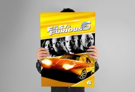 Fast and Furious 6 Poster Movie Poster HD Color Film - Etsy