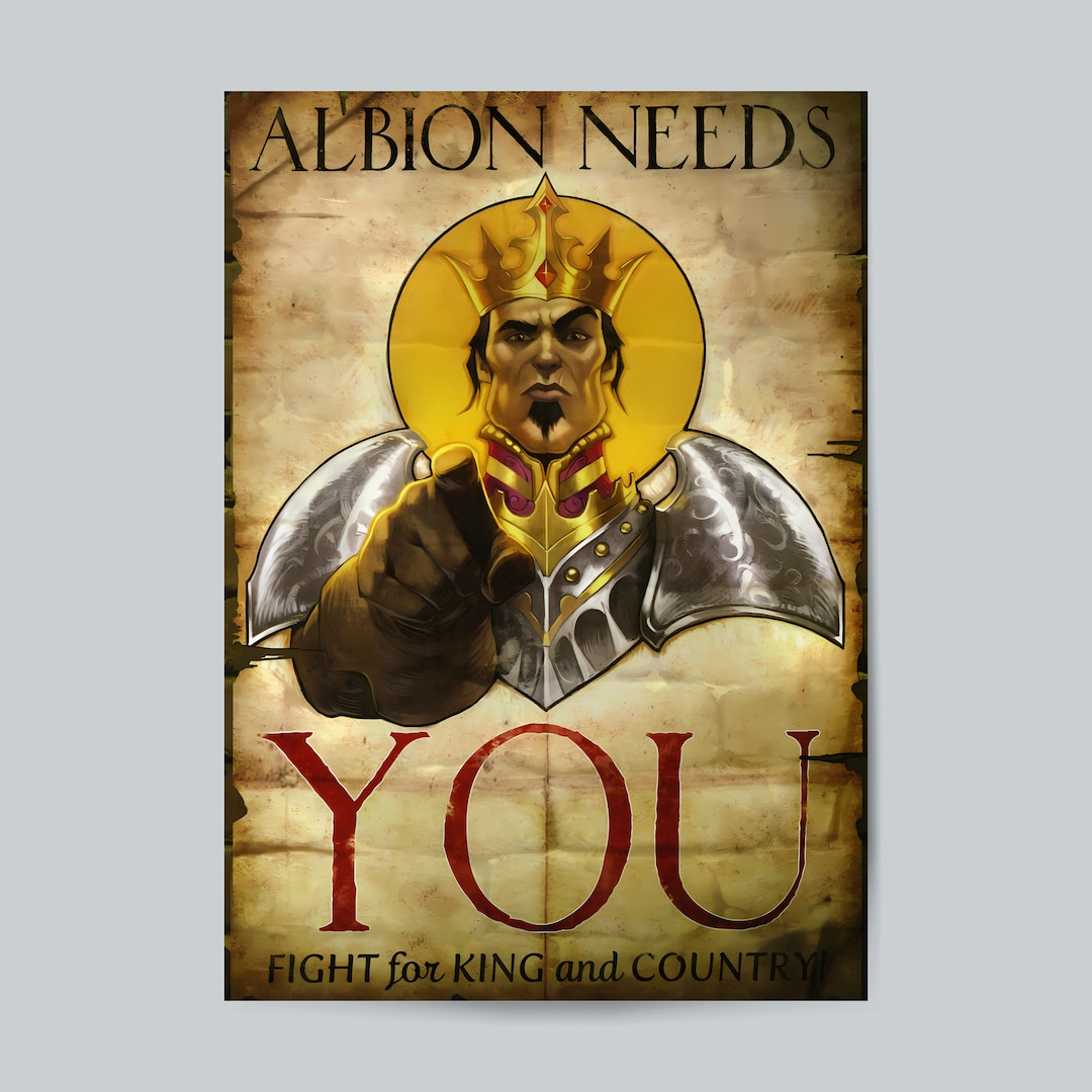Fable Propaganda Poster | Video Game Poster | Game Poster | HD Color ...