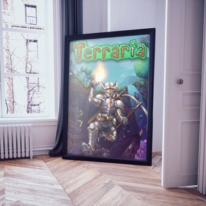 Terraria | Cover Art | Game Poster | Gaming Poster | HD Color | Game ...