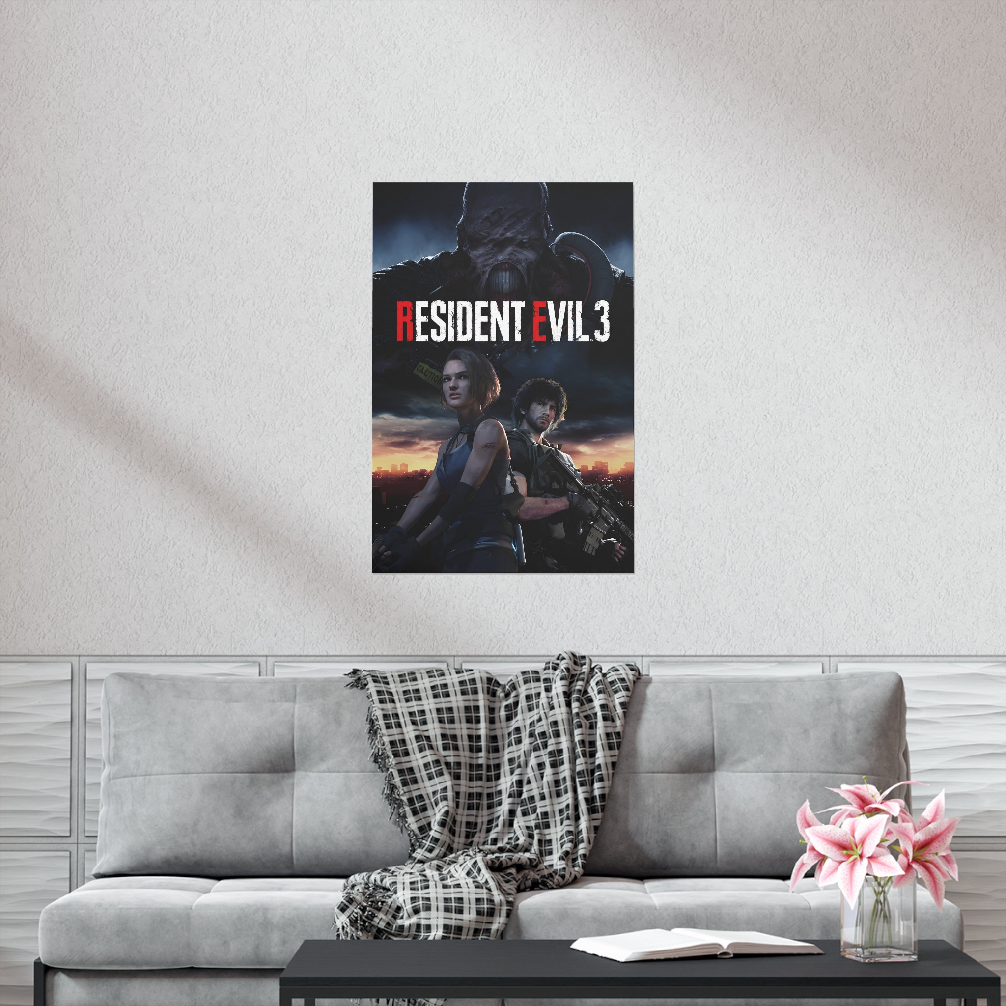 Resident Evil 3 remake Gaming Poster HD Color Game - Etsy