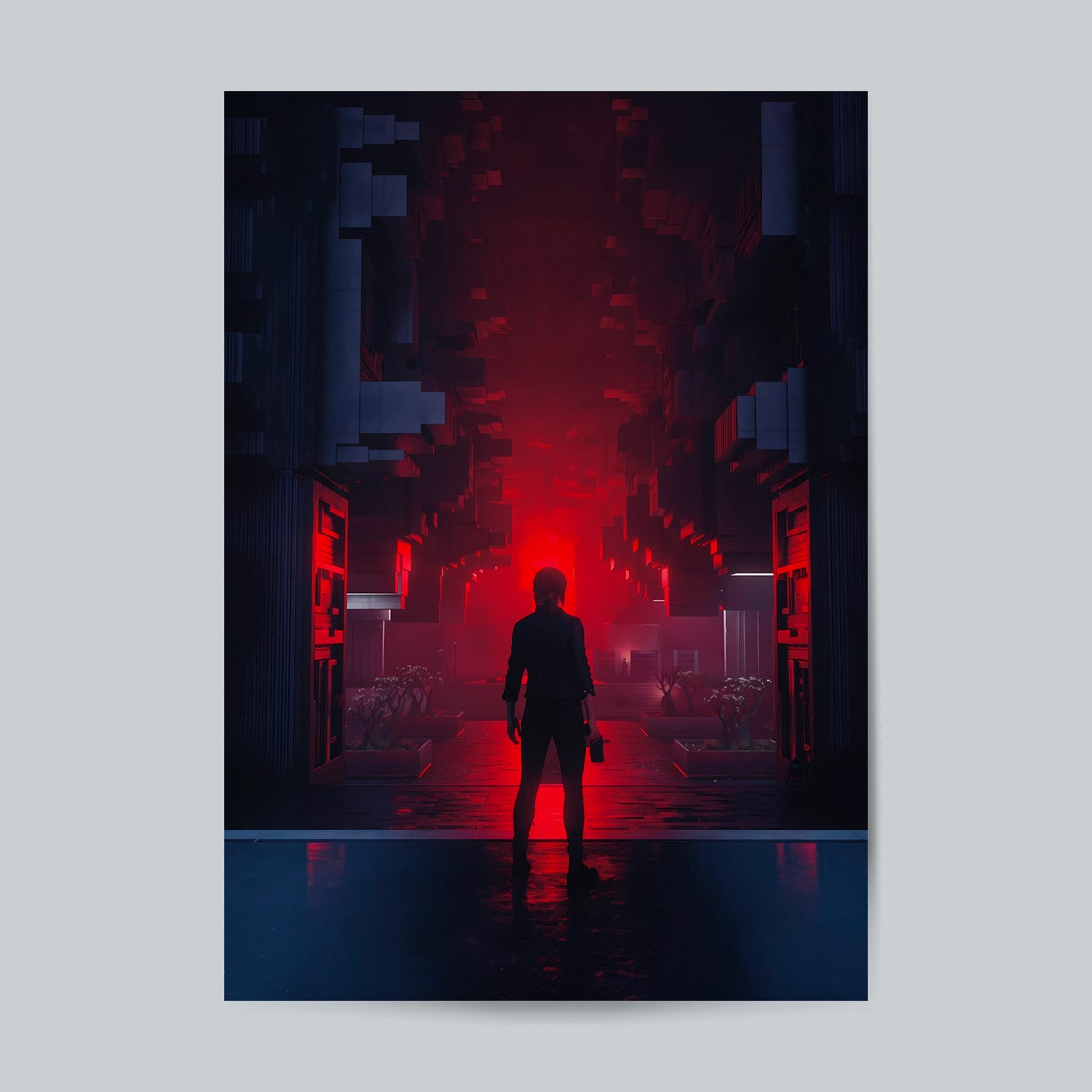 Control Fan Art Gaming Poster HD Color Game Poster - Etsy