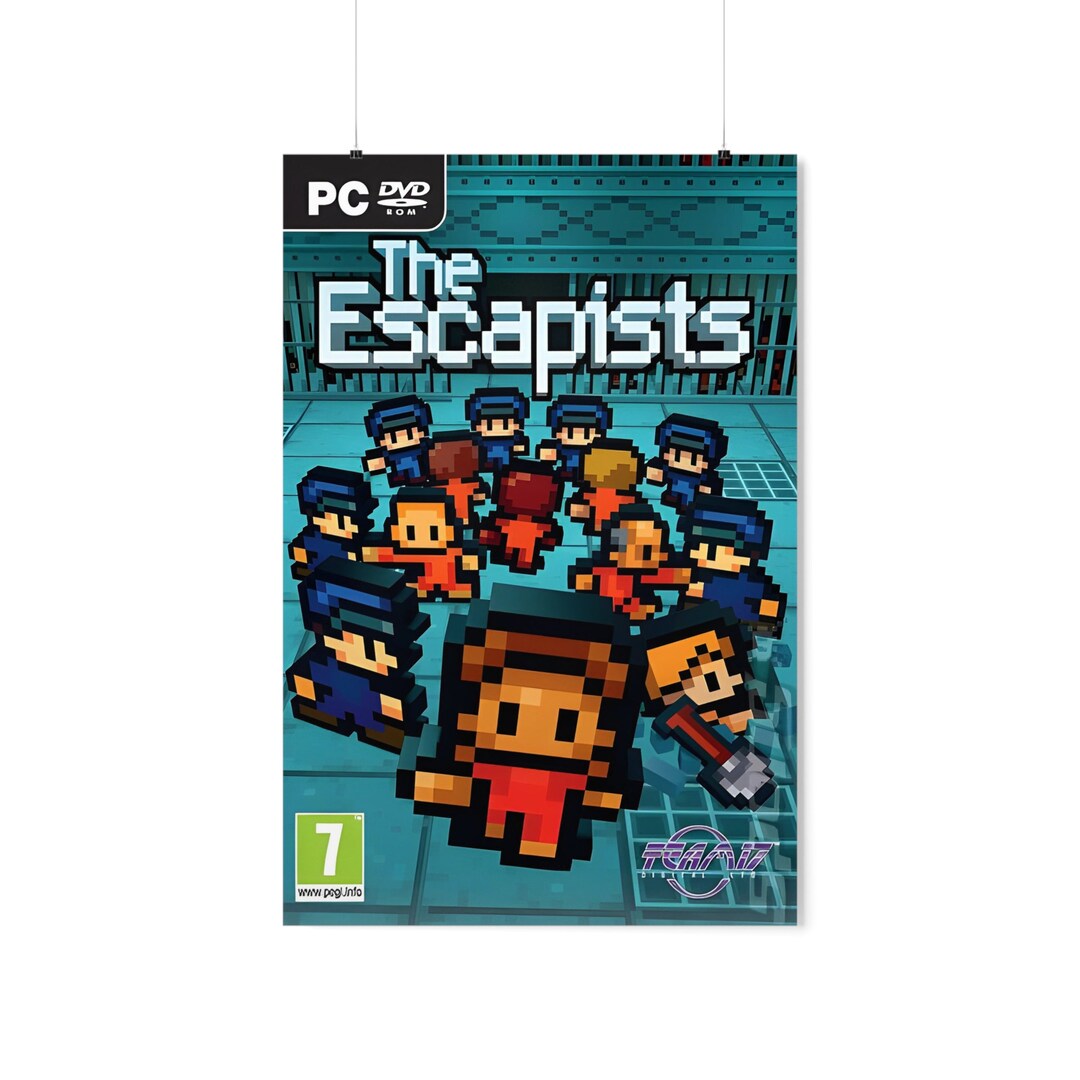 The Escapist | Indie Game Poster | Gaming Poster | HD Color | Game ...