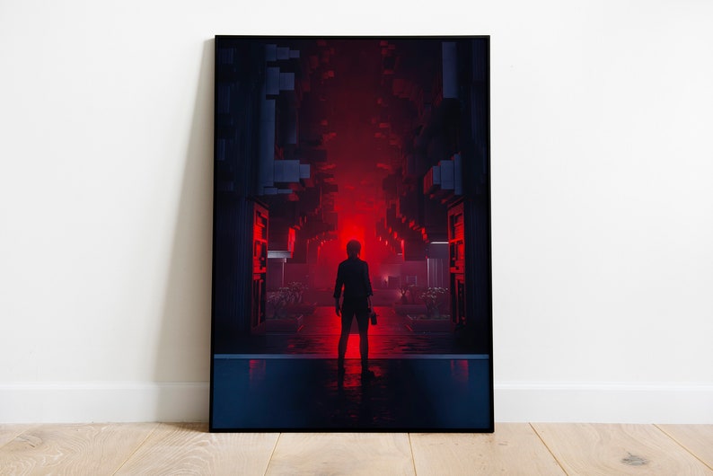 Control Fan Art Gaming Poster HD Color Game Poster - Etsy