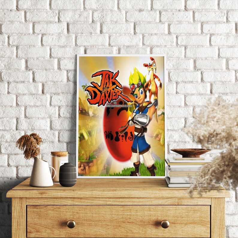 Jak and Daxter Gaming Poster HD Color Game Poster Wall - Etsy