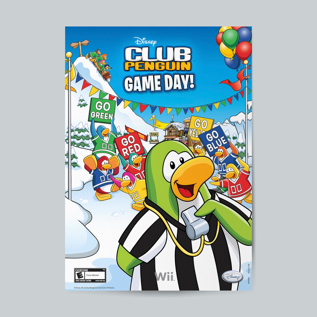 Club Penguin Gaming Poster HD Color Game Poster Wall Poster Printed ...