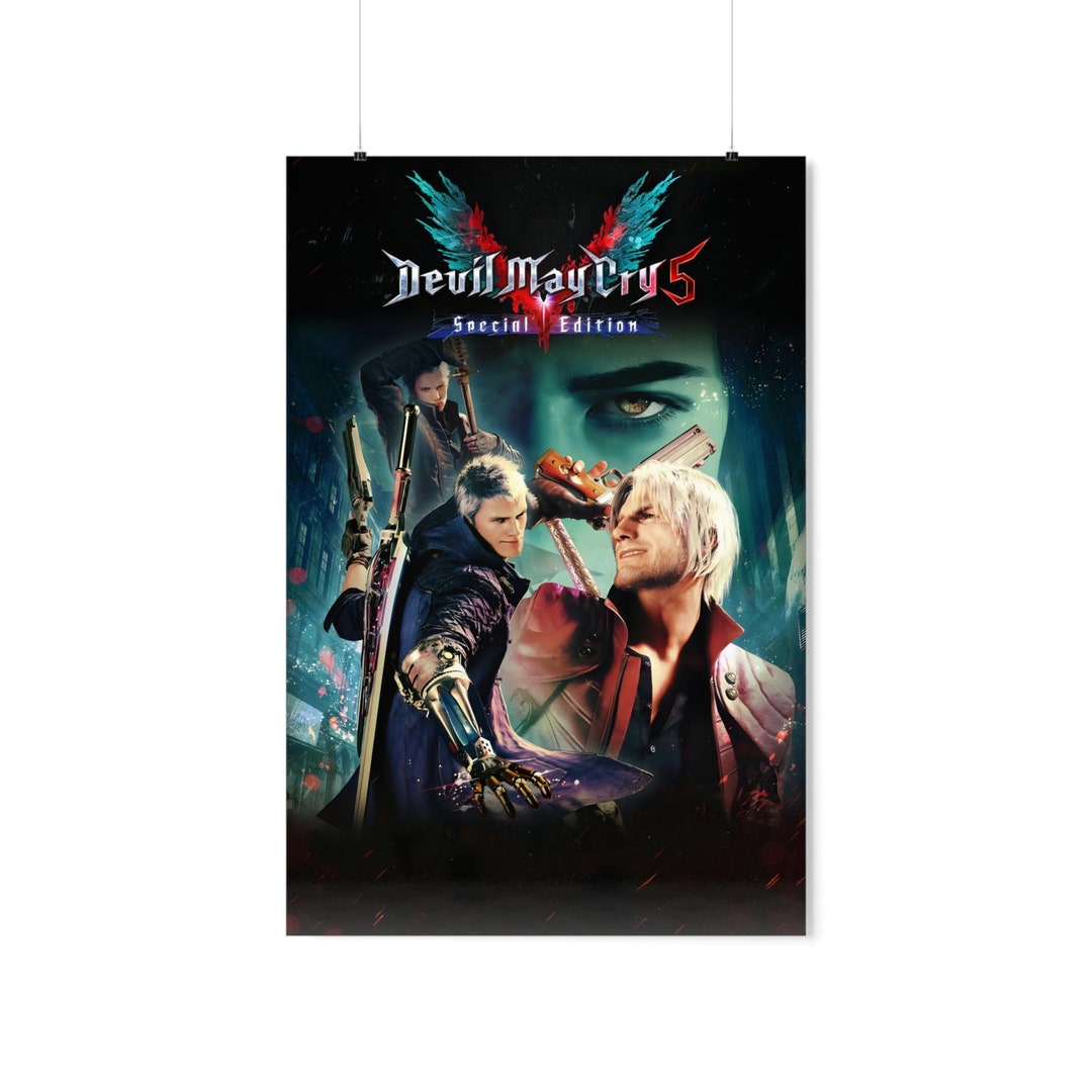 Devil May Cry 5 : Special Edition | Gaming Poster | HD Color | Game ...