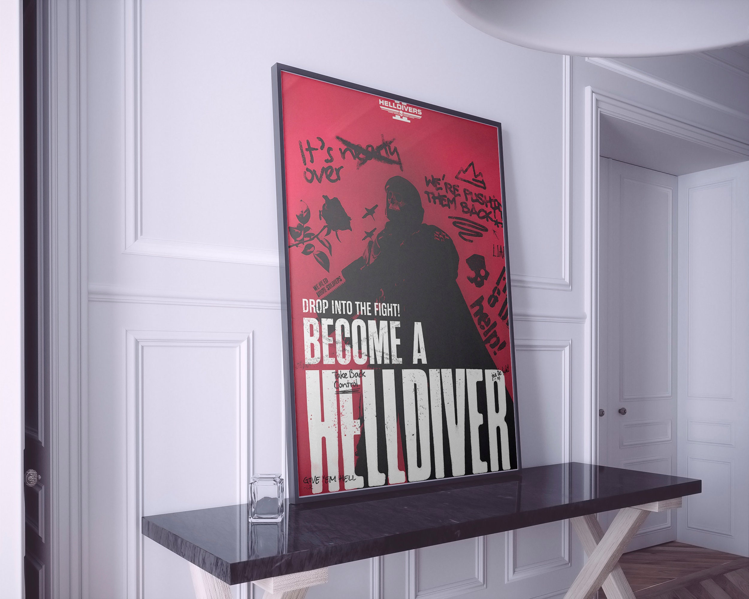 Helldivers 2 Propaganda Poster | Indie Game Poster | Gaming Poster sold ...