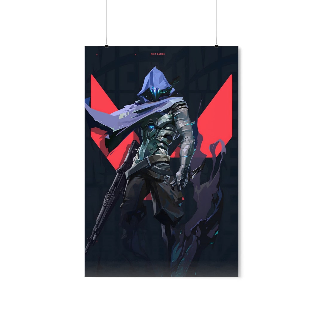 Omen Poster | Valorant Poster | Gaming Poster | 3 Colors 1 Price | Room ...