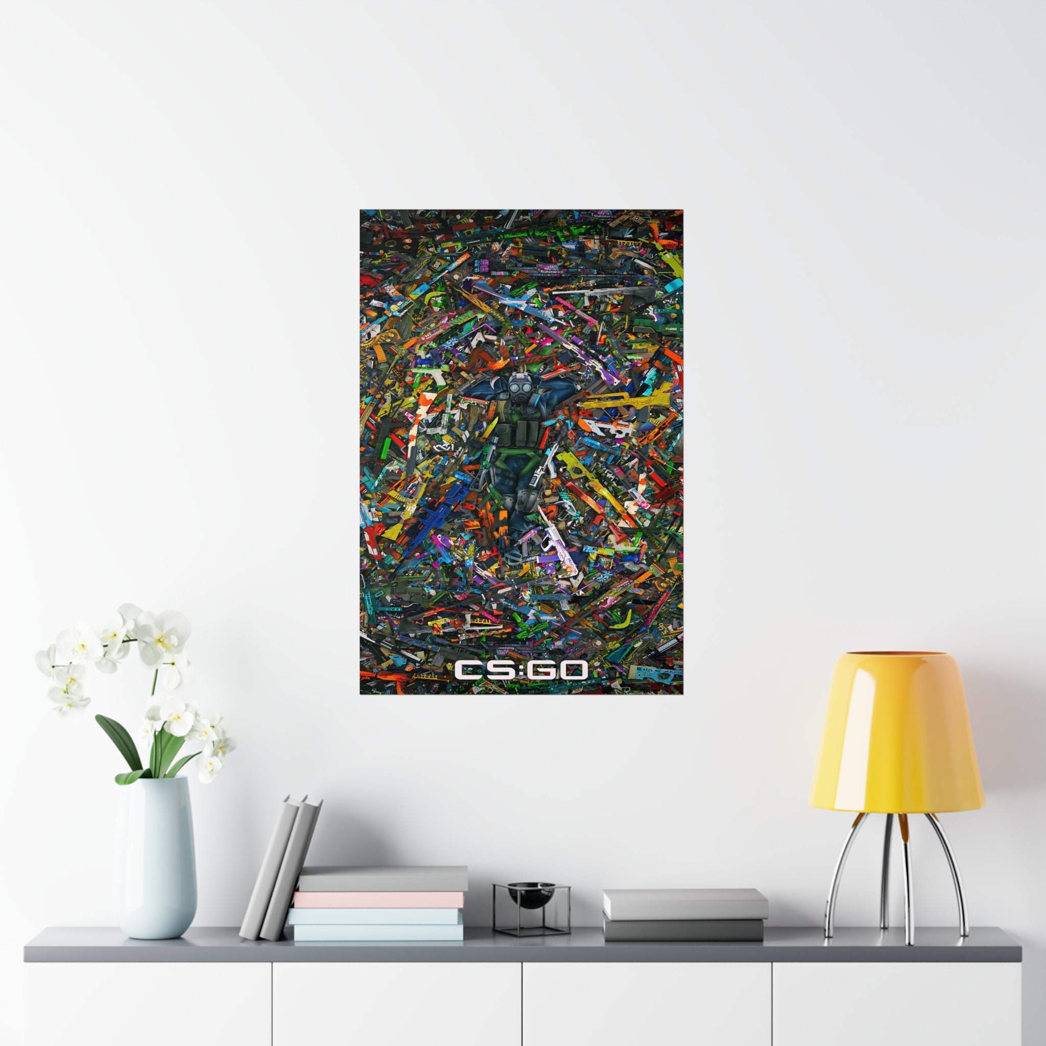 Counter Strike: Global Offensive Gaming Poster HD Color - Etsy