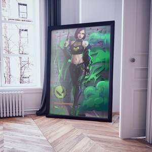Viper Viper Poster Viper Art Valorant Poster Gaming Poster Room Decor ...