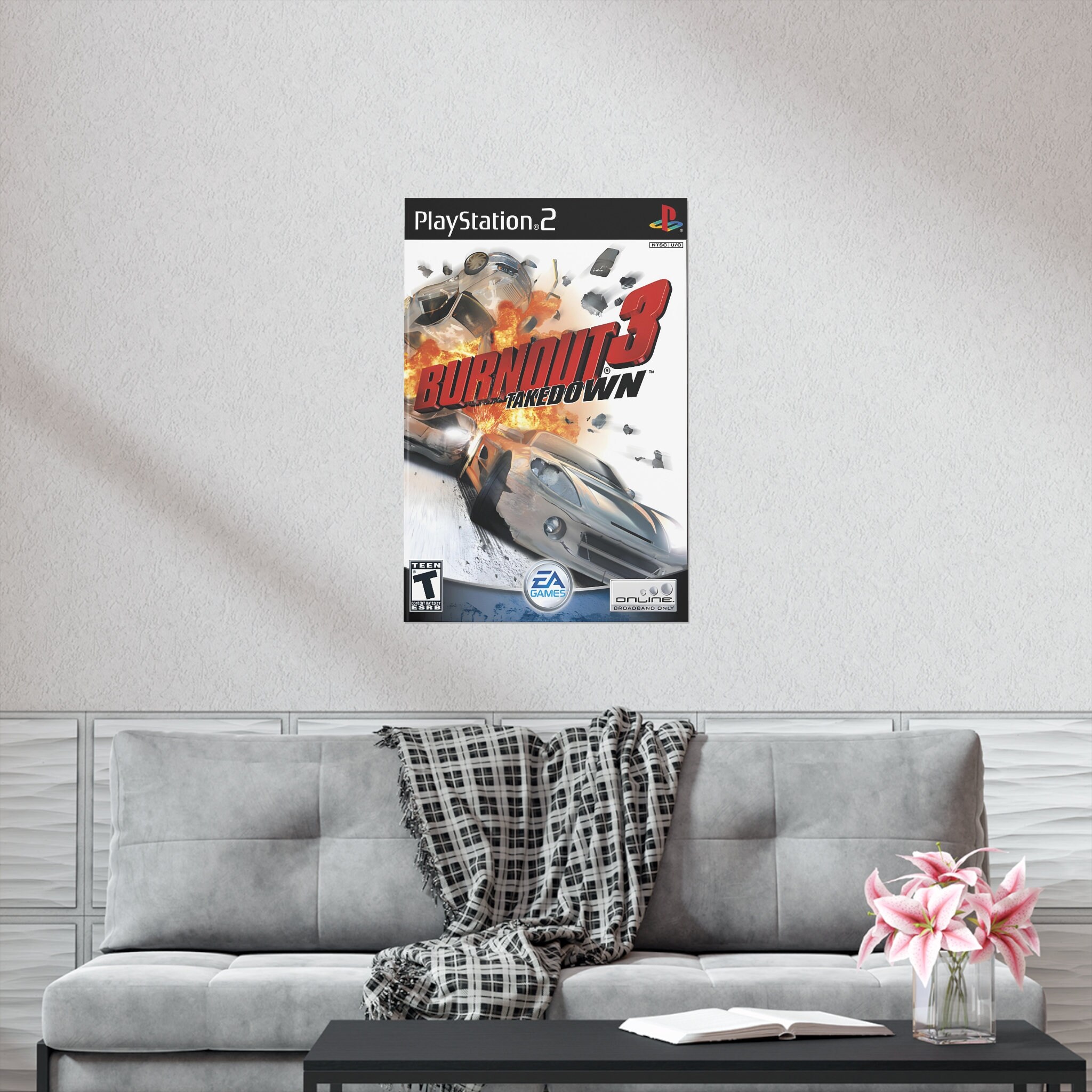 Burnout 3: Takedown Gaming Poster HD Color Game Poster - Etsy