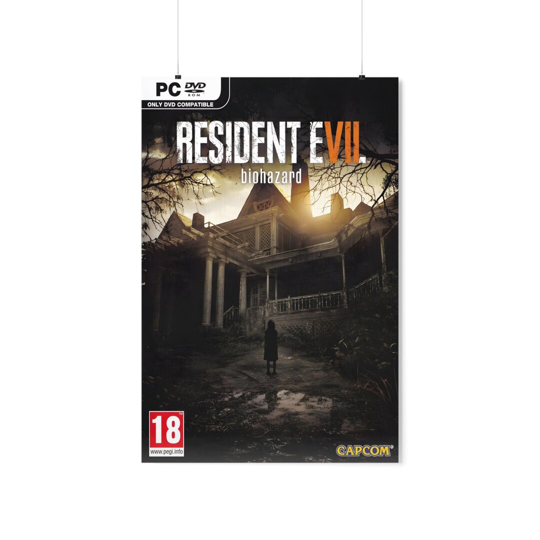 Resident Evil 7: Biohazard | Gaming Poster | HD Color | Game Poster ...