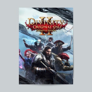 Divinity 2 : Original Sin | Video Game Poster | Game Poster | HD Color ...