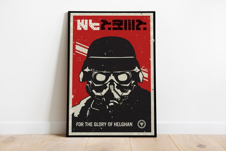 Killzone Poster Helghan Poster Fan Art Poster Game - Etsy