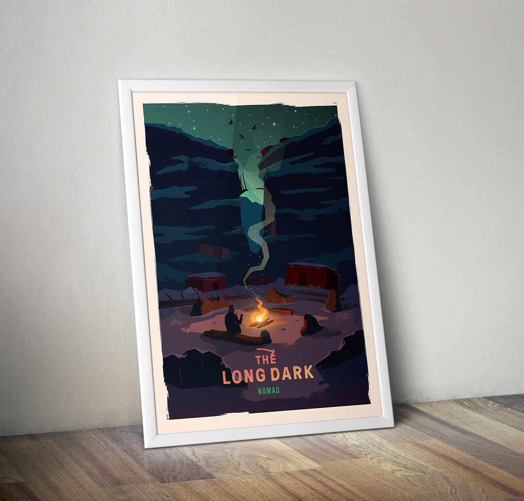 The Long Dark Nomad Poster | Gaming Poster | HD Color | Game Poster ...
