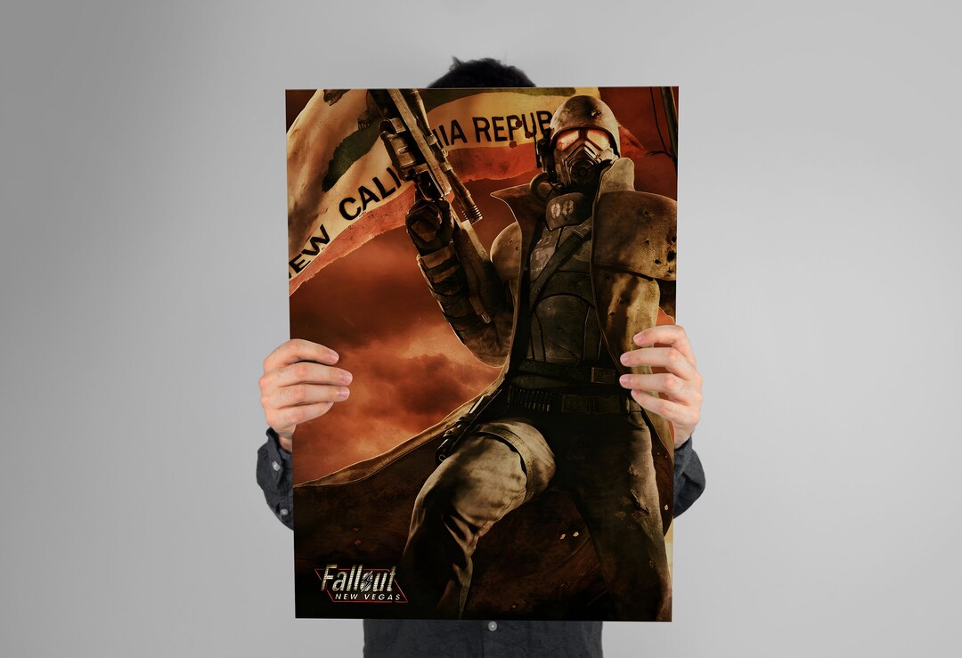 Fallout New Vegas Gaming Poster HD Color Game Poster Wall Poster ...