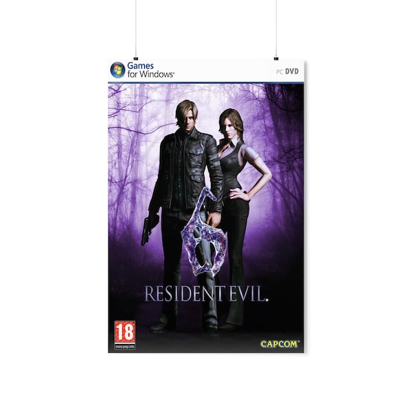 Resident Evil 6 Poster - Etsy