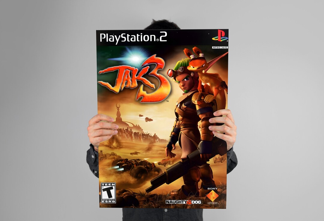 Jak 3 | Gaming Poster | HD Color | Game Poster | Wall Poster | Printed ...