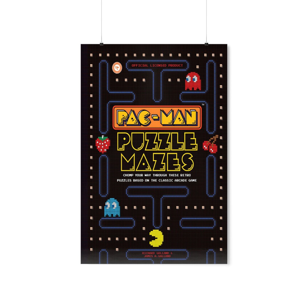 Pac-man | Gaming Poster | HD Color | Game Poster | Wall Poster ...