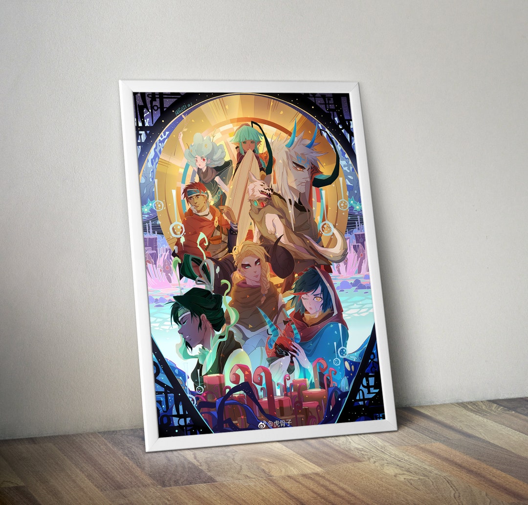 Pyre Poster | Indie Game Poster | Gaming Poster | HD Color | Game ...