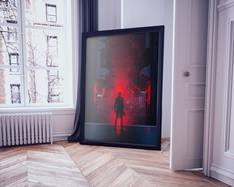 Control Fan Art Gaming Poster HD Color Game Poster - Etsy