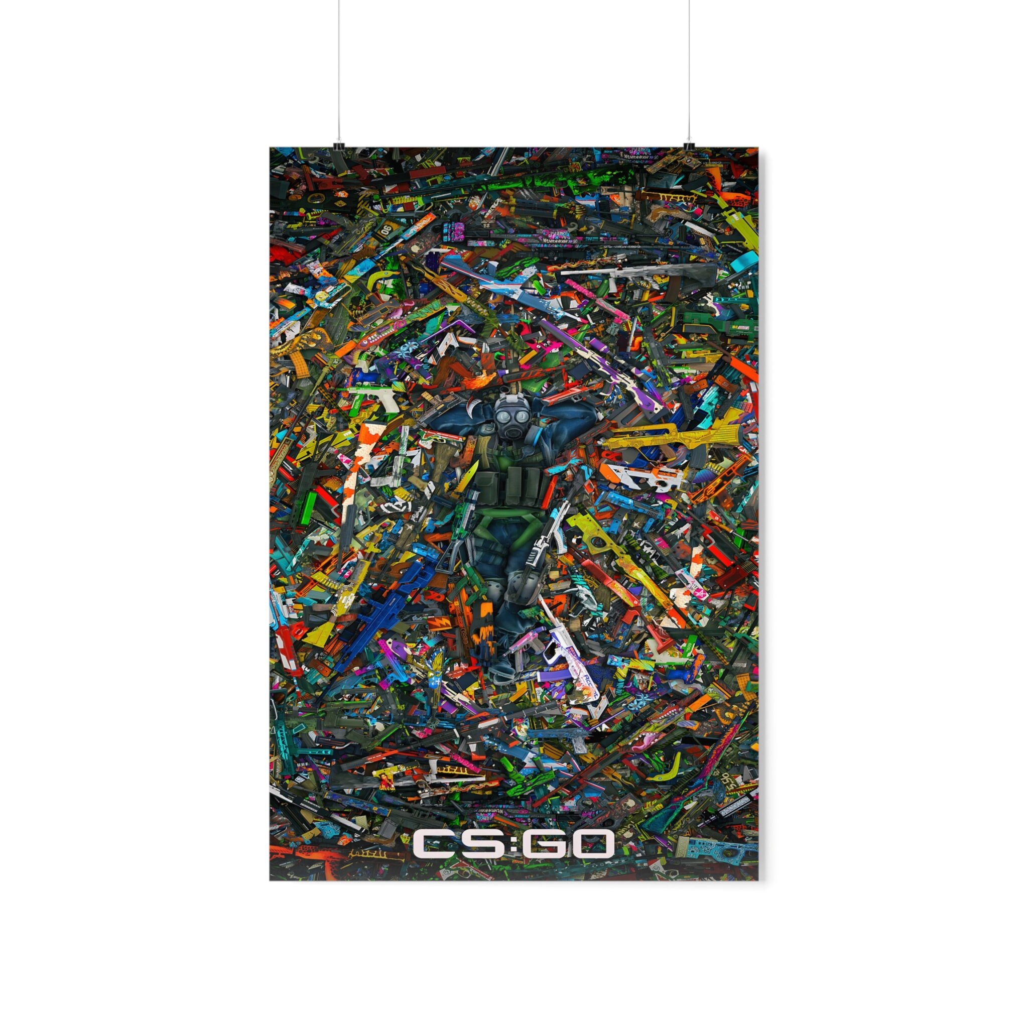 Counter Strike: Global Offensive Gaming Poster HD Color - Etsy