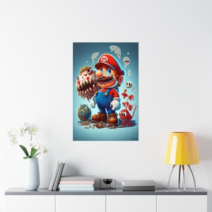 Super Mario | Gaming Posters | Gaming Poster | HD Color | Game Poster ...