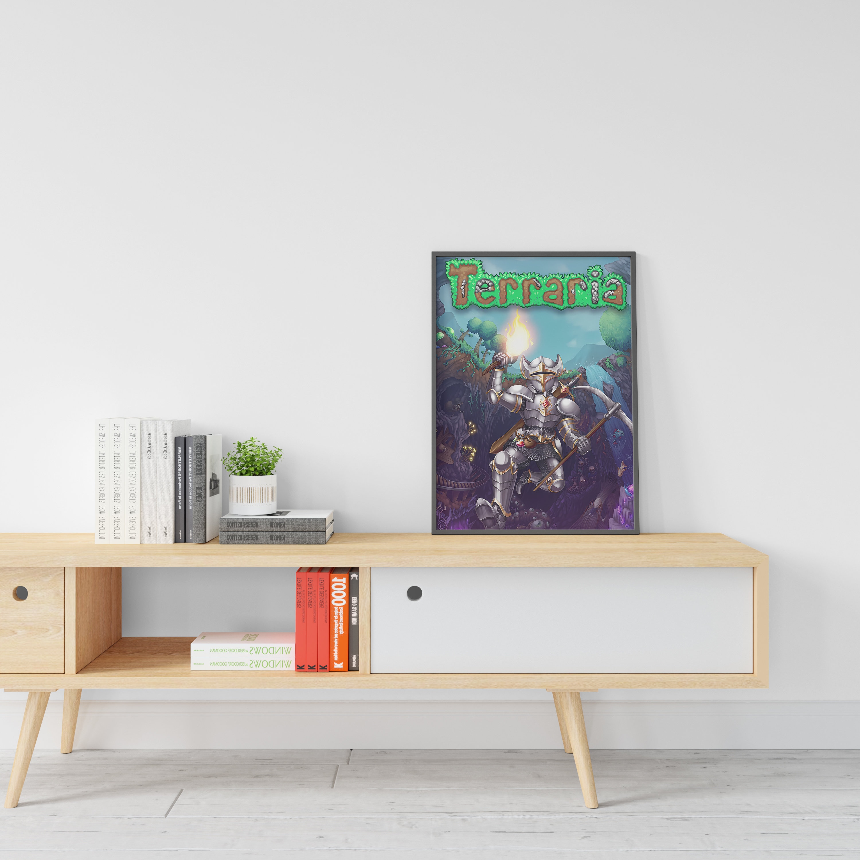 Terraria Cover Art Game Poster Gaming Poster HD Color - Etsy