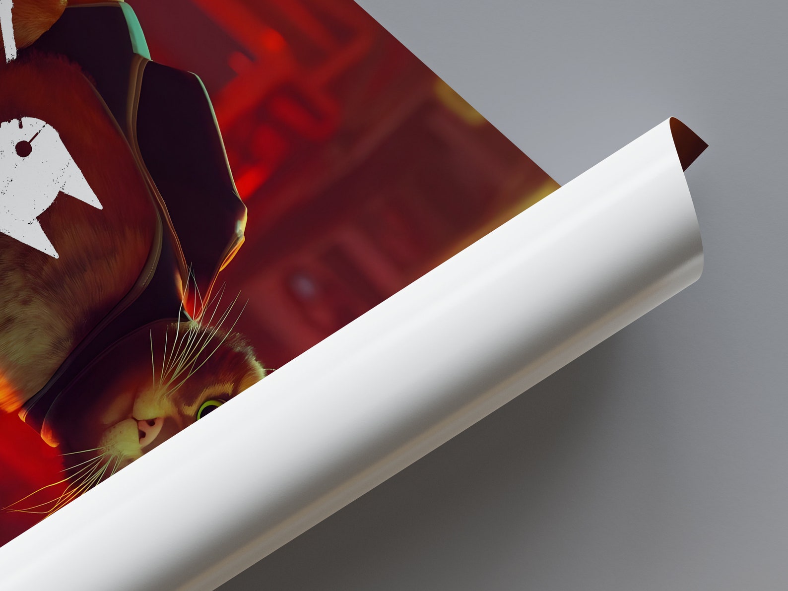 Stray Indie Game Poster Gaming Poster HD Color Game - Etsy