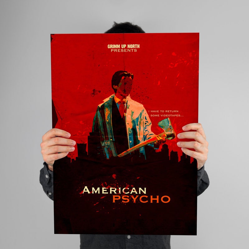 American Psycho Poster - Etsy
