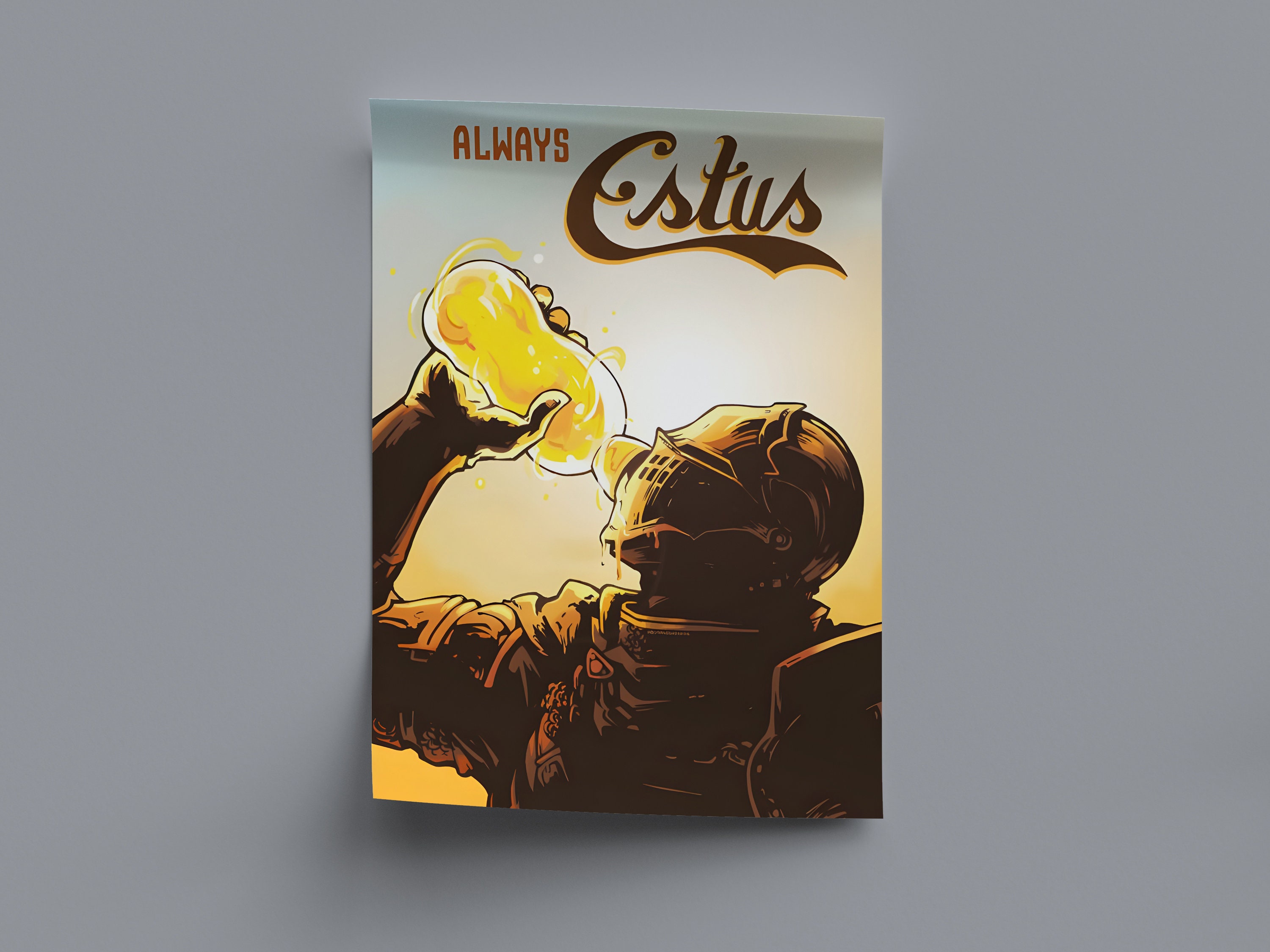 Dark Souls Always Estus Gaming Poster HD Color Game - Etsy