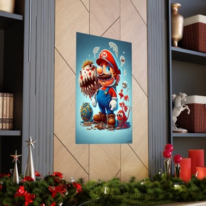 Super Mario | Gaming Posters | Gaming Poster | HD Color | Game Poster ...