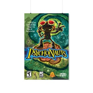 Psychonauts | Gaming Poster | HD Color | Game Poster | Wall Poster ...