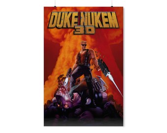 Duke Nukem Poster - Etsy Australia