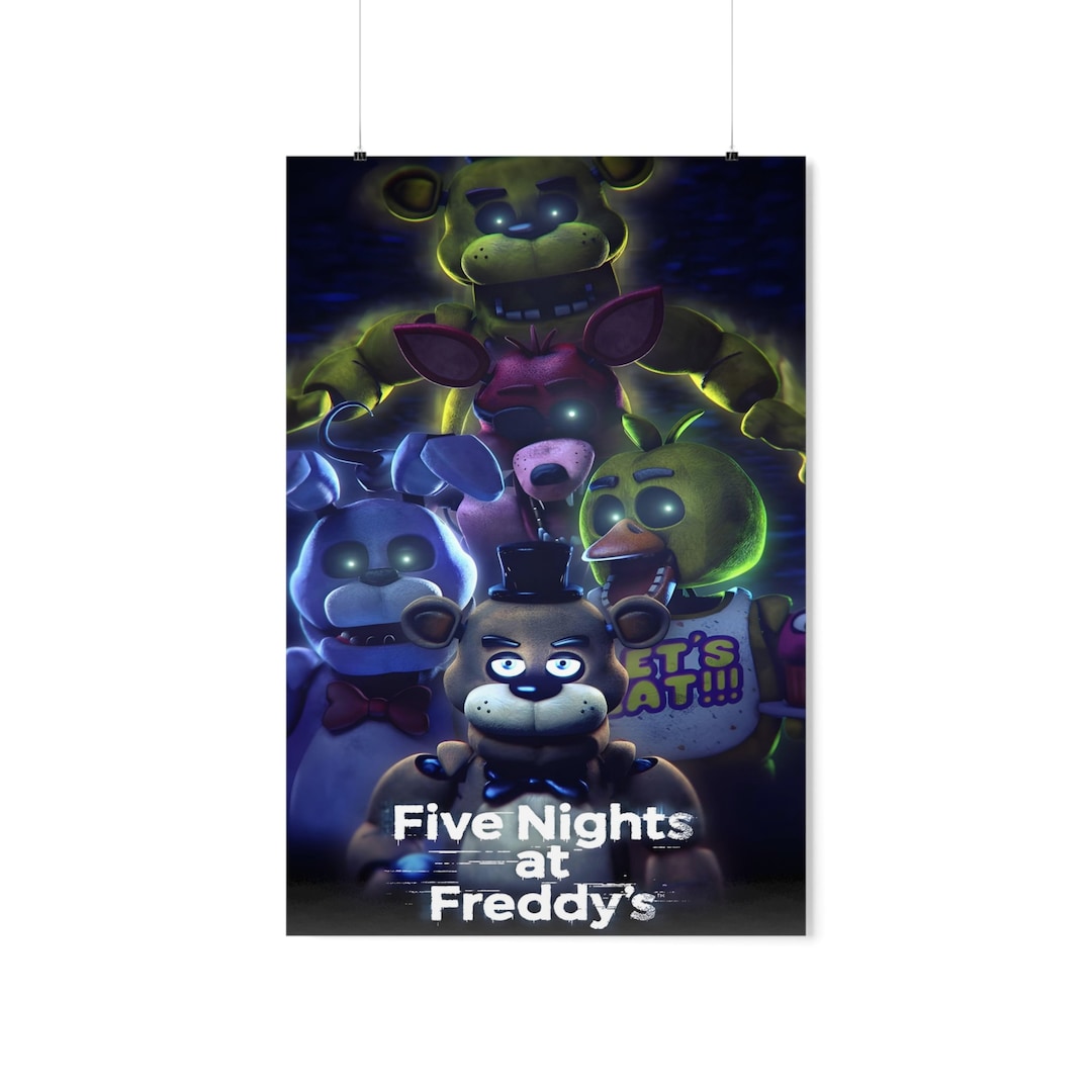 Five Nights at Freddy's | Gaming Poster | HD Color | Game Poster | Wall ...