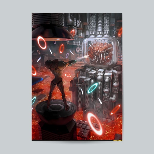 Metroid Poster - Etsy