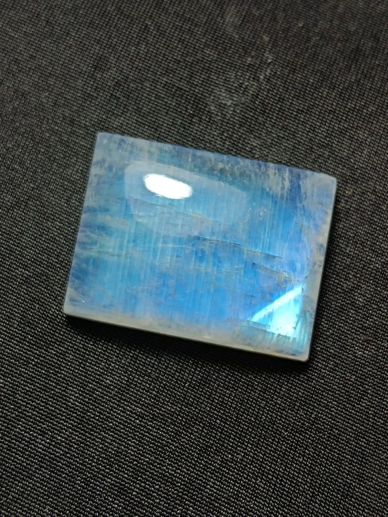 Very Pretty Moonstone Rectangular Shape, Natural Beauty Moonstone, Size ...