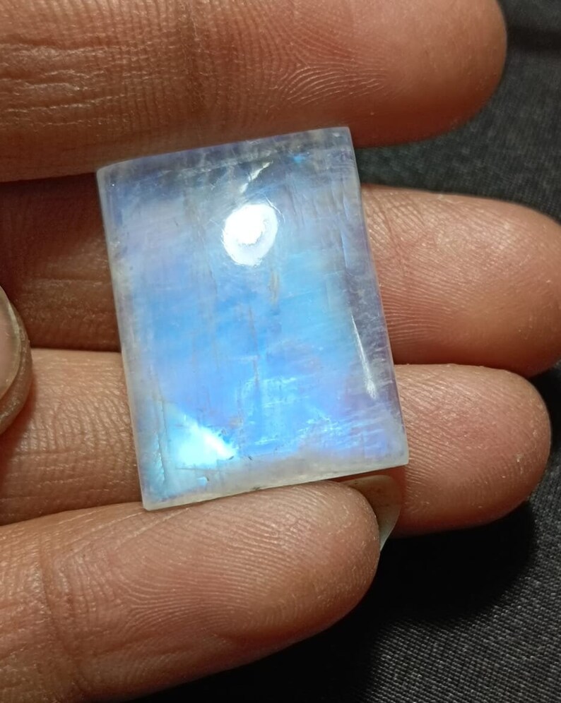 Very Pretty Moonstone Rectangular Shape, Natural Beauty Moonstone, Size ...