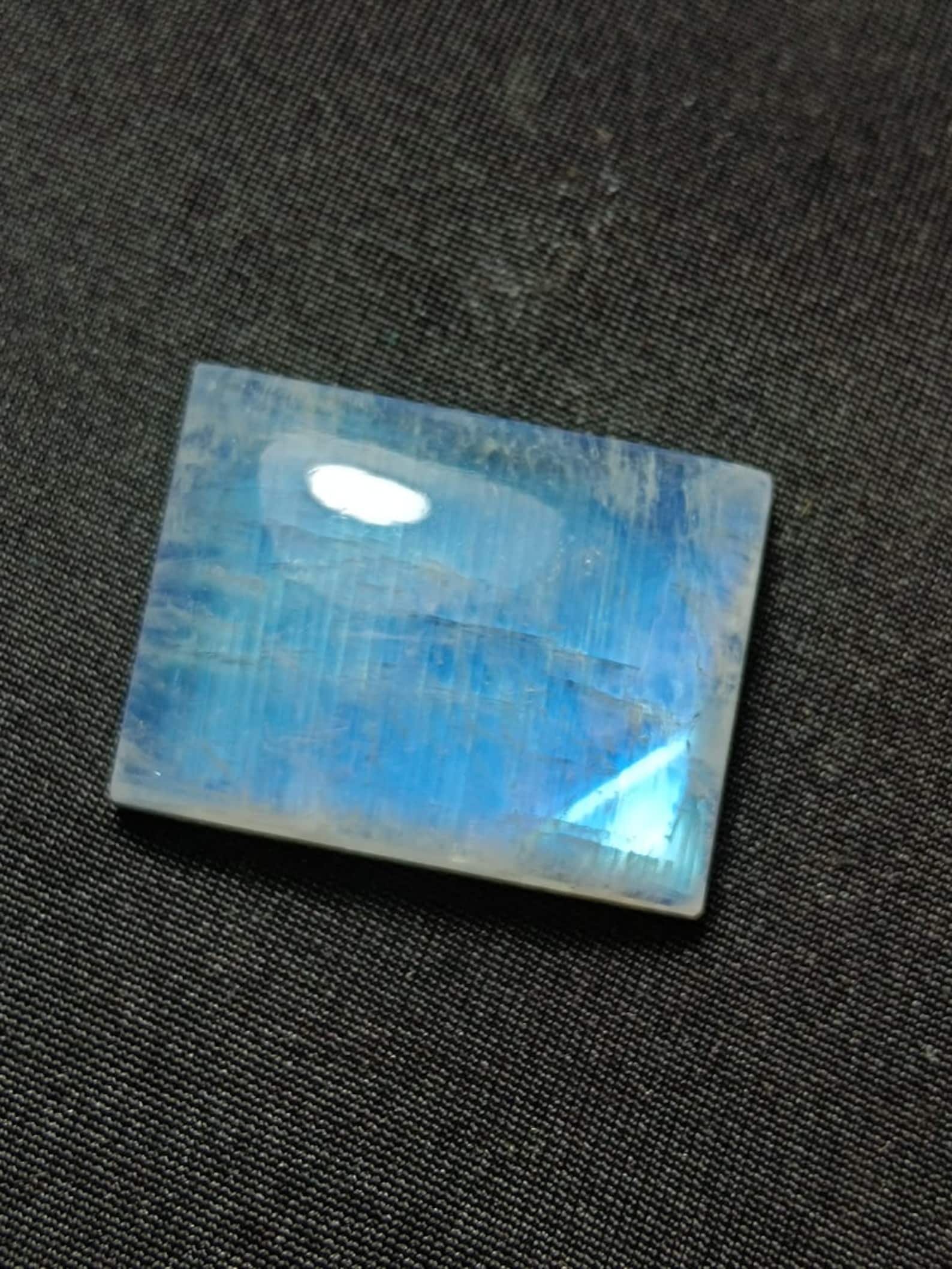 Very Pretty Moonstone Rectangular Shape, Natural Beauty Moonstone, Size ...