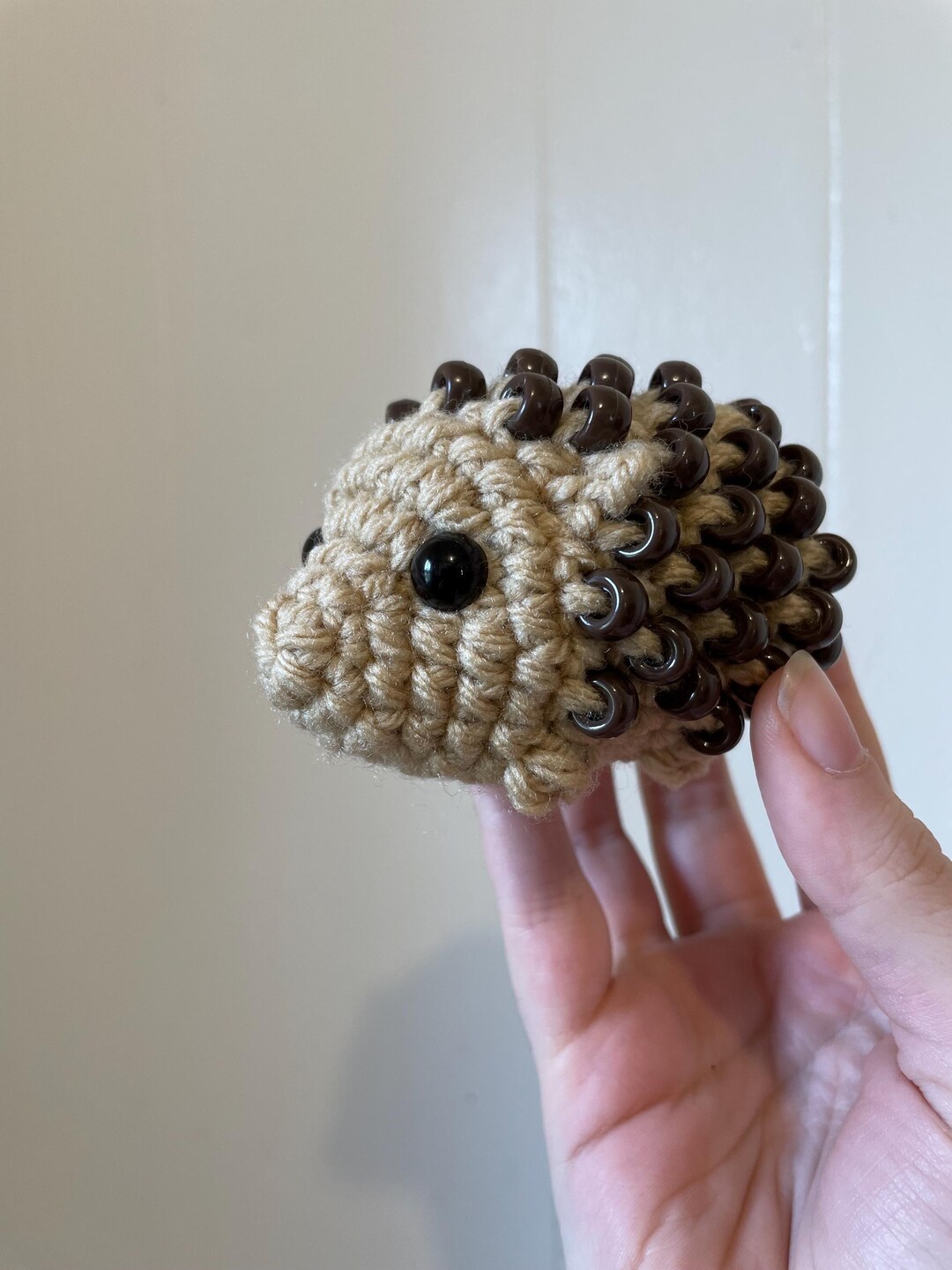 Crochet Fidget Hedgehog | Rolling Beads | Stim Toy | ADHD Fidget ...