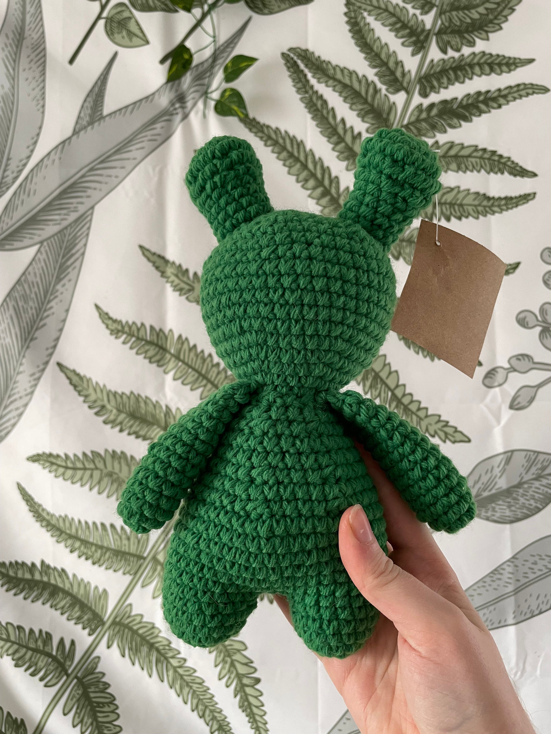 Alien Plush | Cryptid Stuffed Animal | Area 51 | Crochet Plushie ...