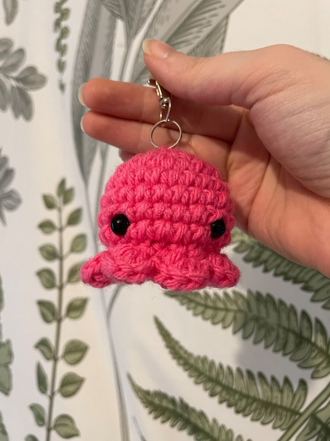 Octopus Keychain | Crochet Octo | Key Ring for Bags, Purse, or ...