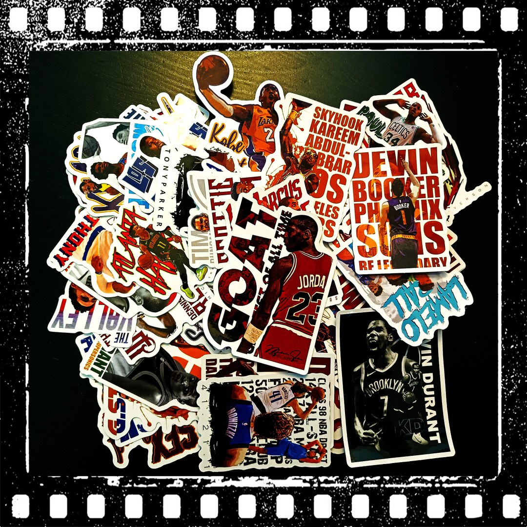 50-250 Pcs Basketball Sticker Pack NO.4 Sports Waterproof - Etsy