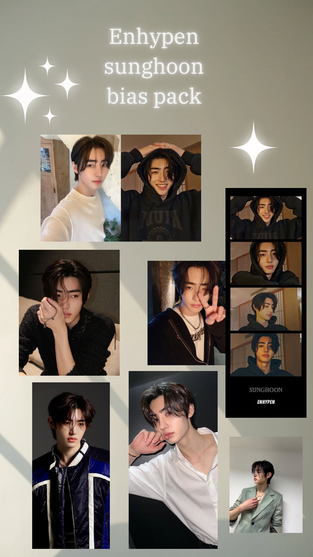 Enhypen Sunghoon Bias Pack | Mystery Random Surprise Grab Bag | K Pop ...
