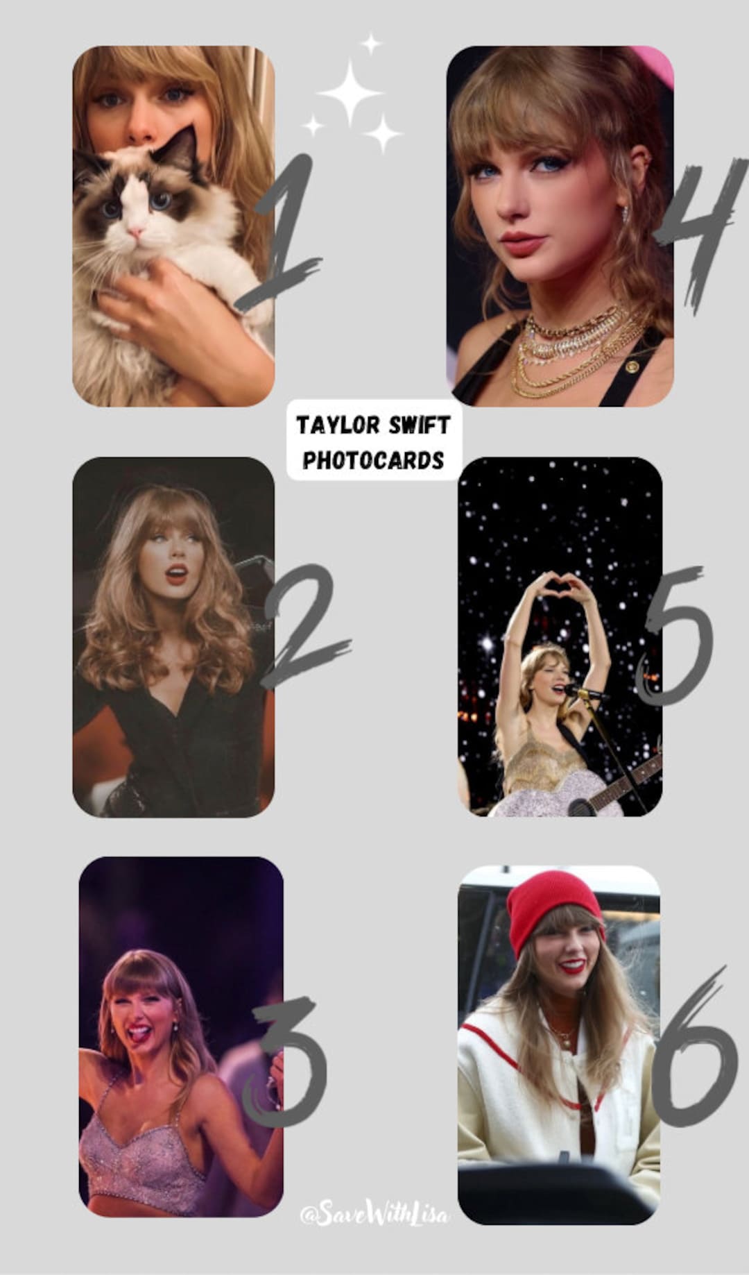 Taylor Swift Photo Cards | Swiftie | Artist - Etsy