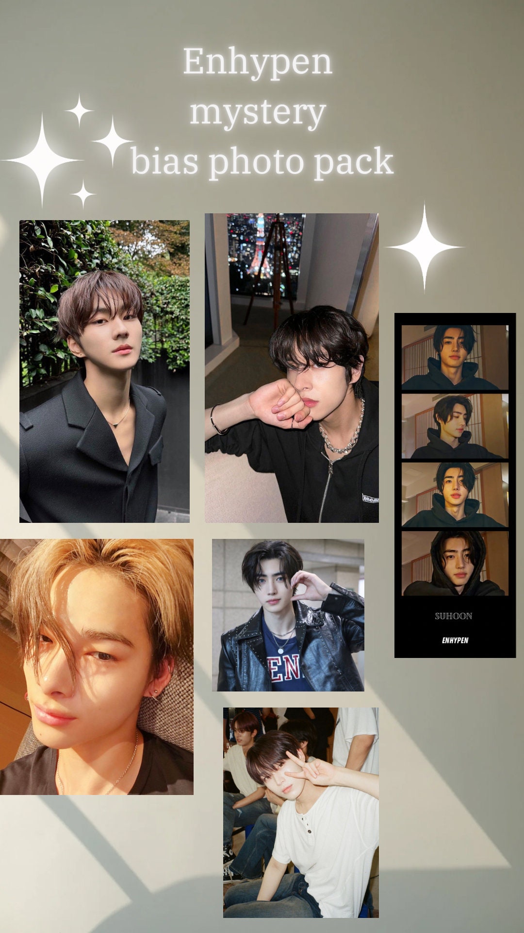 Enhypen Mystery Bias Pack Mystery Random Surprise Grab Bag K Pop Gift ...