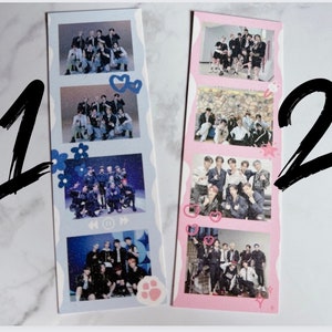 Stray Kids Skz Stay Cute Handmade Photo Strip/bookmark - Etsy