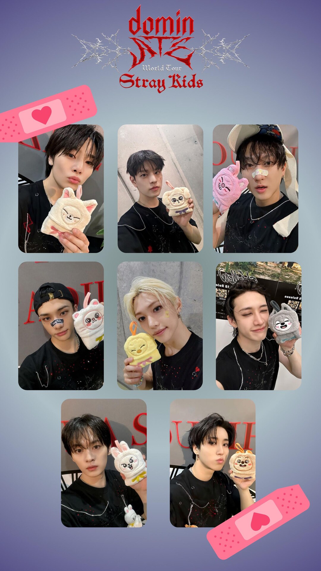 Buy Stray Kids SKZ Dominate Skzoo Photocards Set Online in India - Etsy