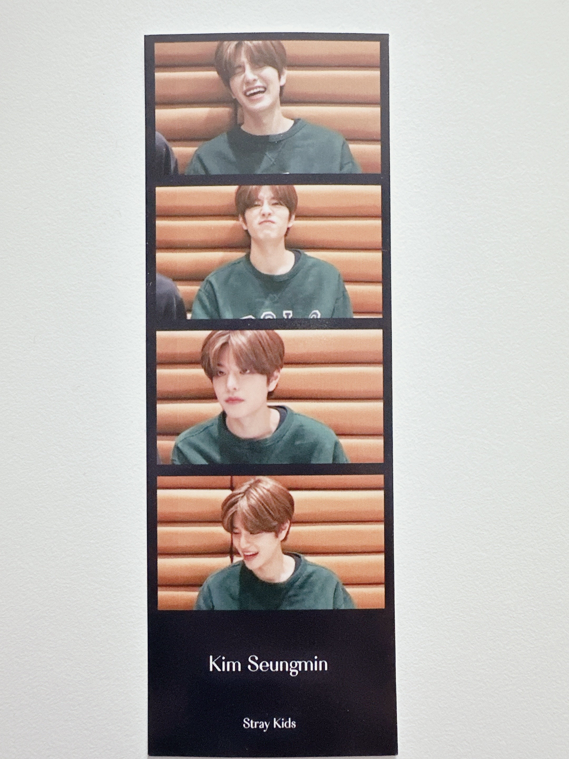 Stray Kids Skz Handmade Photo Strips/bookmark Seungmin Cute - Etsy