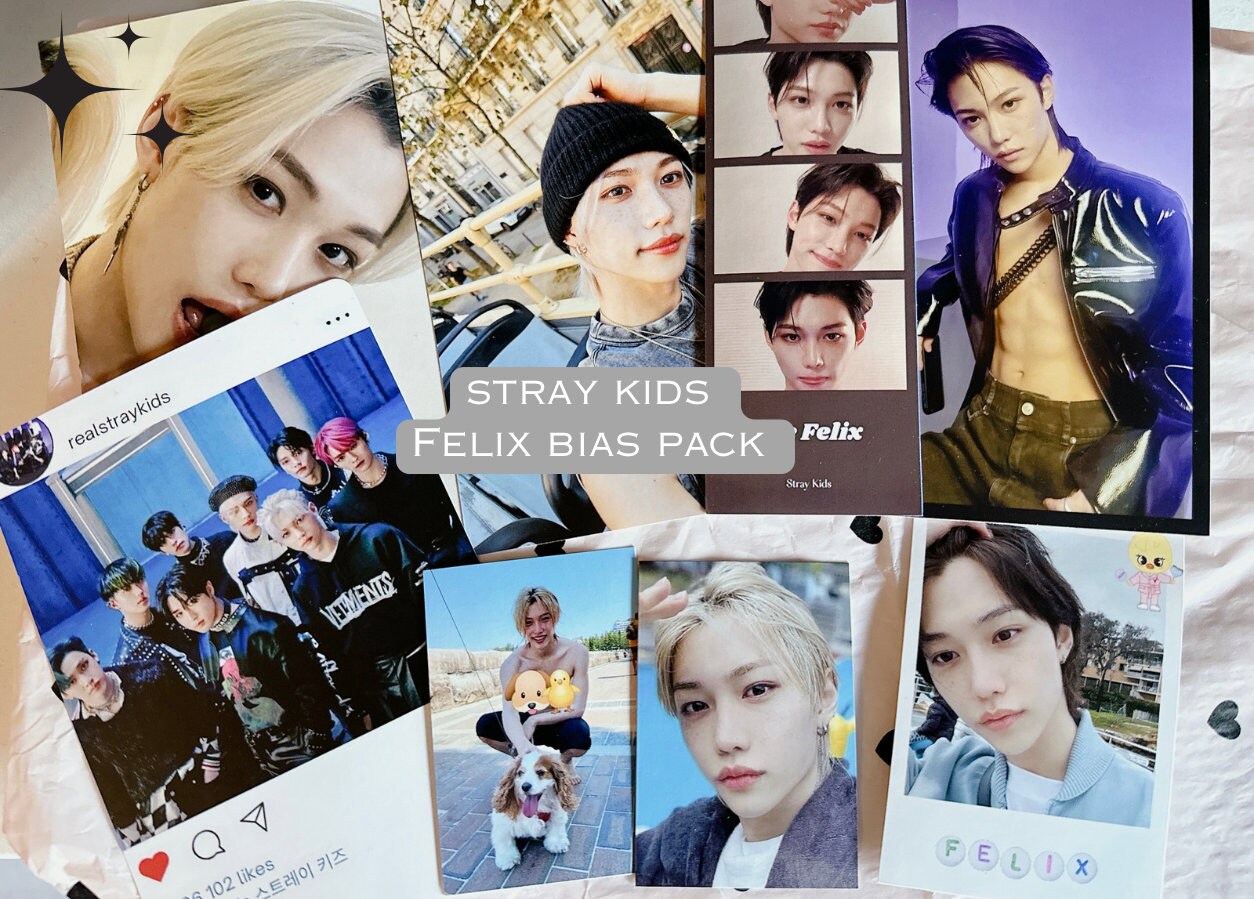 Stray Kids K Pop Felix Bias Pack Mystery Random Gift for - Etsy